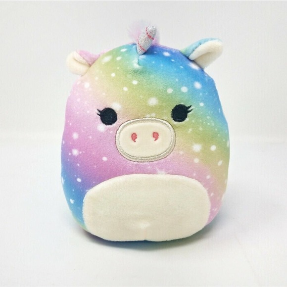Squishmallows | Toys | Squishmallow Prim Unipig 5 Mini Kellytoy Rainbow ...